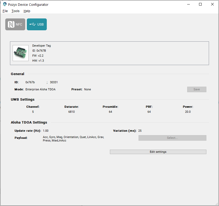 Configuring The Developer Tag